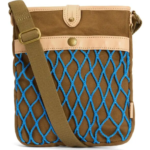 Barbour X Paul Smith Crossbody Bag - Dark Sand