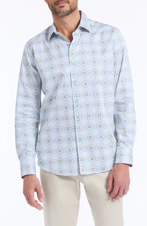 Robert Graham Runnymede Stretch Cotton Button-up Shirt