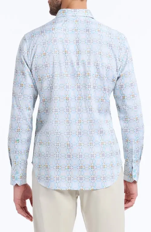 Robert Graham Runnymede Stretch Cotton Button-up Shirt