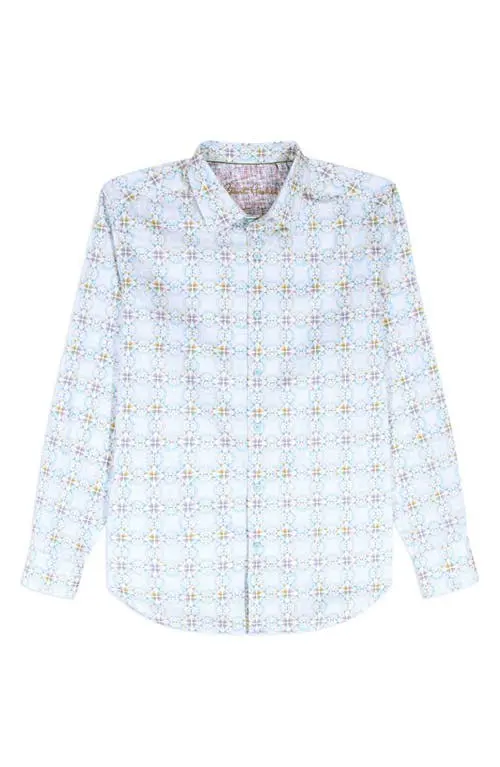 Robert Graham Runnymede Stretch Cotton Button-up Shirt