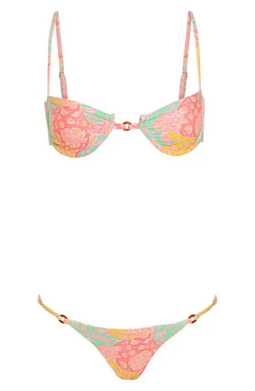 MAAJI Arabian Nights Amatista Underwire Reversible Bikini Top - Bright Yellow