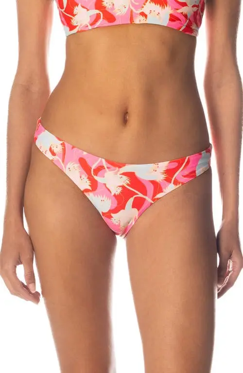 MAAJI Floral Print Reversible Bikini Bottom - Pink