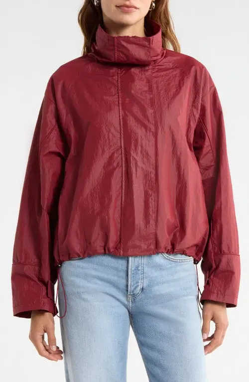 Lioness Shoreline Windbreaker Jacket - Cherry