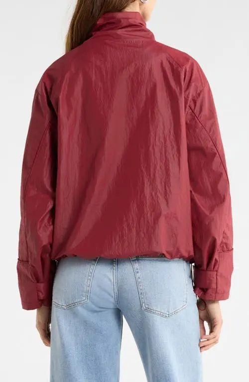 Lioness Shoreline Windbreaker Jacket - Cherry