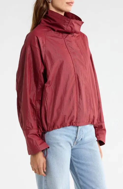 Lioness Shoreline Windbreaker Jacket - Cherry
