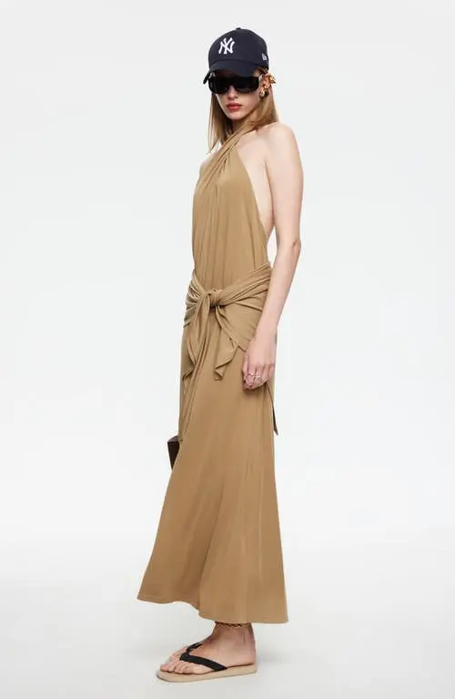 Lioness Halter Maxi Dress