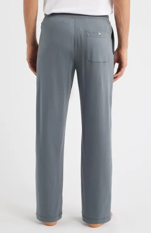 Daniel Buchler Stretch Cotton & Modal Blend Drawstring Pajama Pants - Ocean