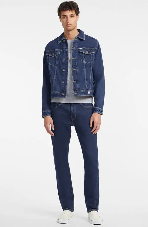 Guess Slim Fit Denim Trucker Jacket