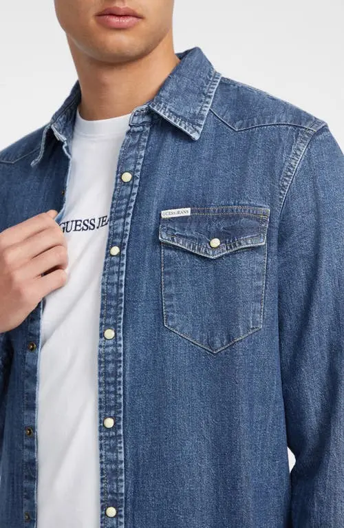 Guess Slim Fit Western Shirt