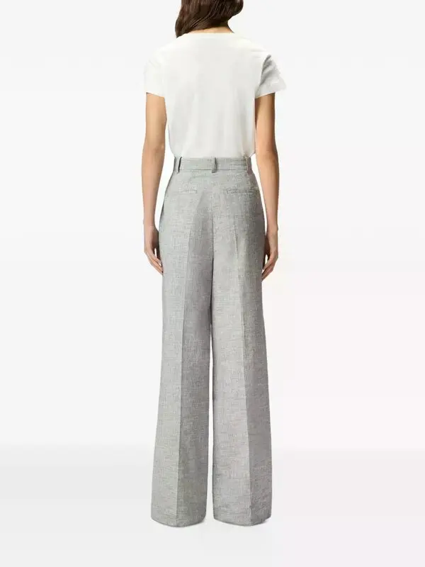 Pinko Wide-leg Trousers - Grey