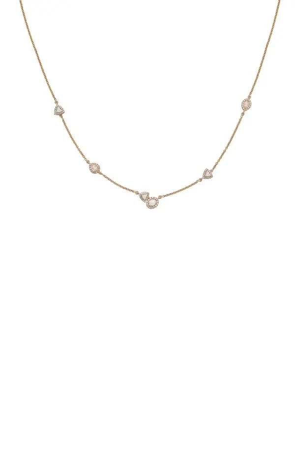 RITIQUE BY RITIKA ATWAL 18k Yellow Multi Stone Necklace - Gold