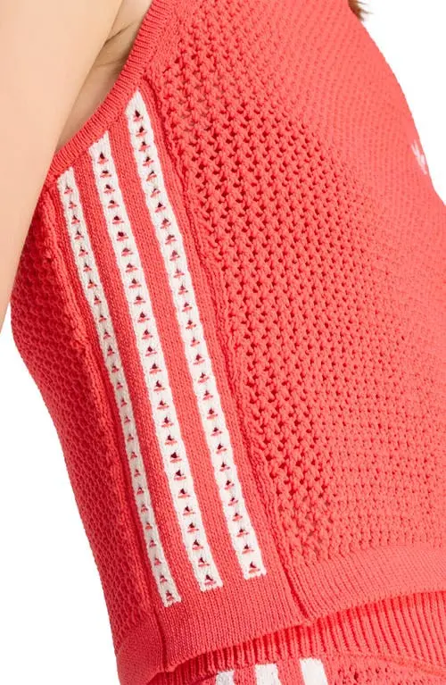 ADIDAS ORIGINALS Open Stitch Halter Top