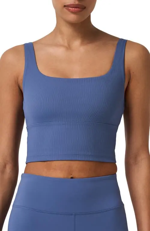 Travis Mathew Moveknit Rib Tank - Moonlight Blue