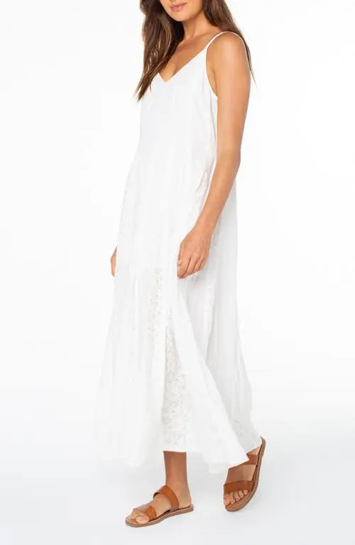 Roxy Jardin Bloom Lace Maxi Dress - Cloud Dancer