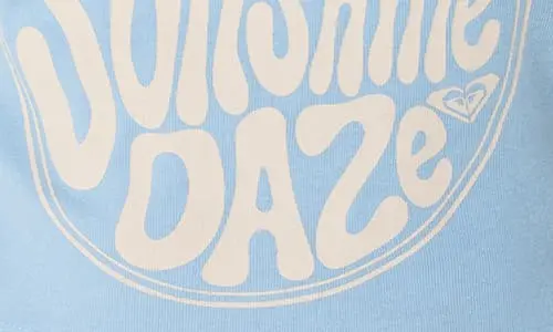 Roxy Sunshine Daze Crop Graphic Tank