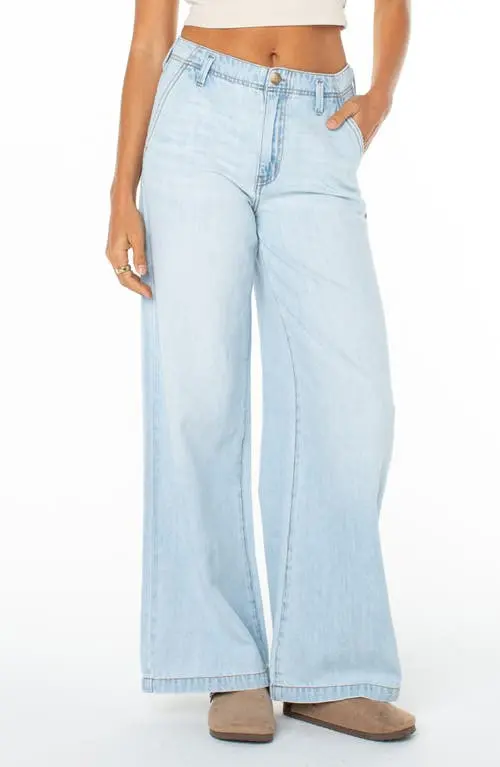 Roxy Kalani 2 Wide Leg Trouser Jeans - Misty Daze