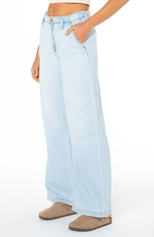 Roxy Kalani 2 Wide Leg Trouser Jeans - Misty Daze