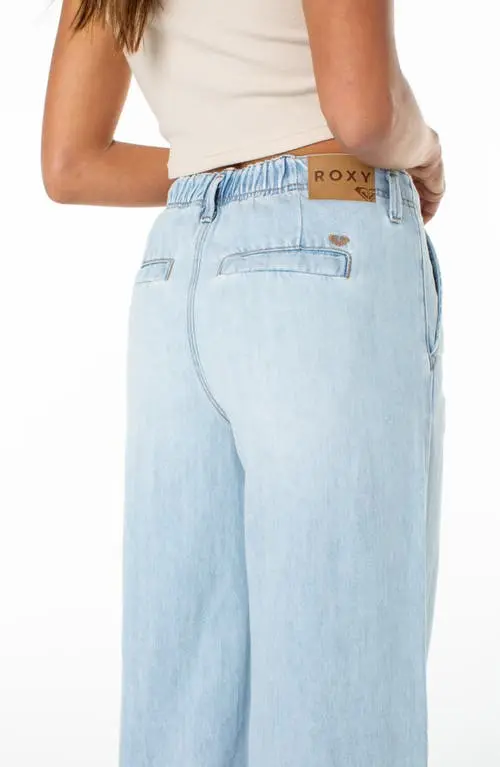 Roxy Kalani 2 Wide Leg Trouser Jeans - Misty Daze
