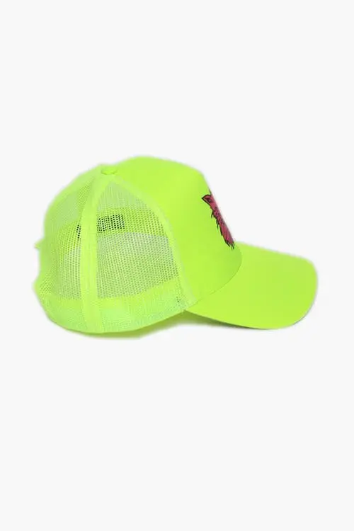 THE CELECT Abstract Cat Head Trucker Cap