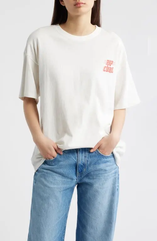 Rip Curl Relaxed Graphic T-shirt - Bone
