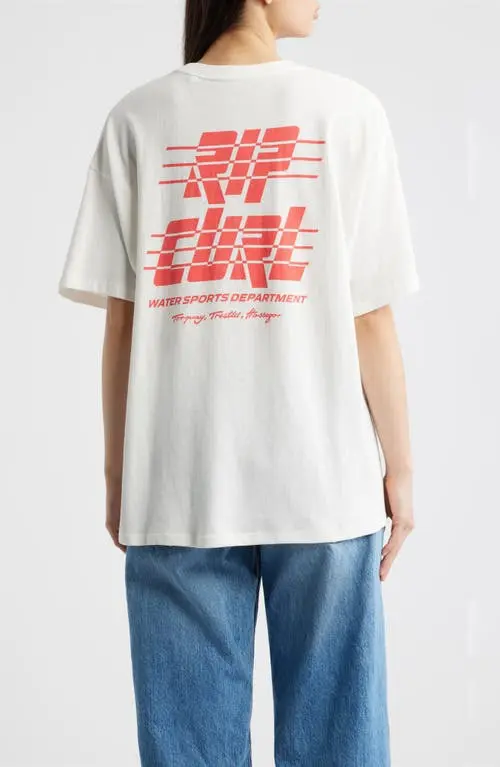 Rip Curl Relaxed Graphic T-shirt - Bone