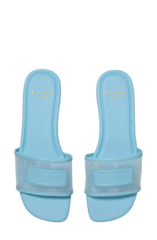 Kate Spade New York Breezy Mesh Slide Sandal - Pristine Pool