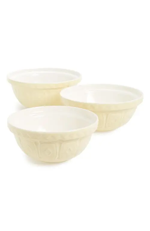 MASON CASH Earthenware Mixing Bowl - Cream