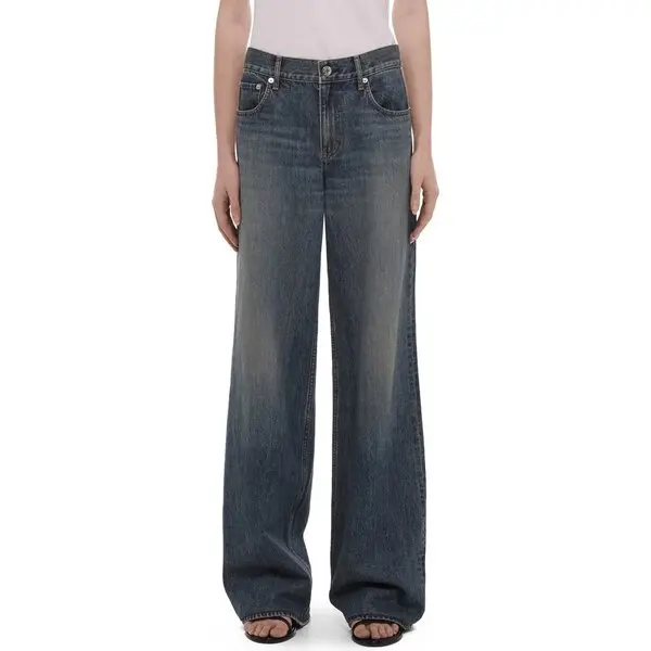 Helmut Lang Wardeobe Wide Leg Jeans