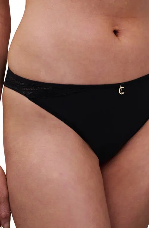 Chantelle Hipster Thong - Black