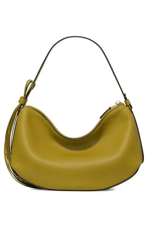 Kate Spade New York Loop Pebble Leather Shoulder Bag - Laurel Leaf