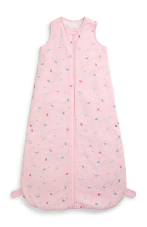 MORI Front Opening Sleeping Bag - Pink Bunny