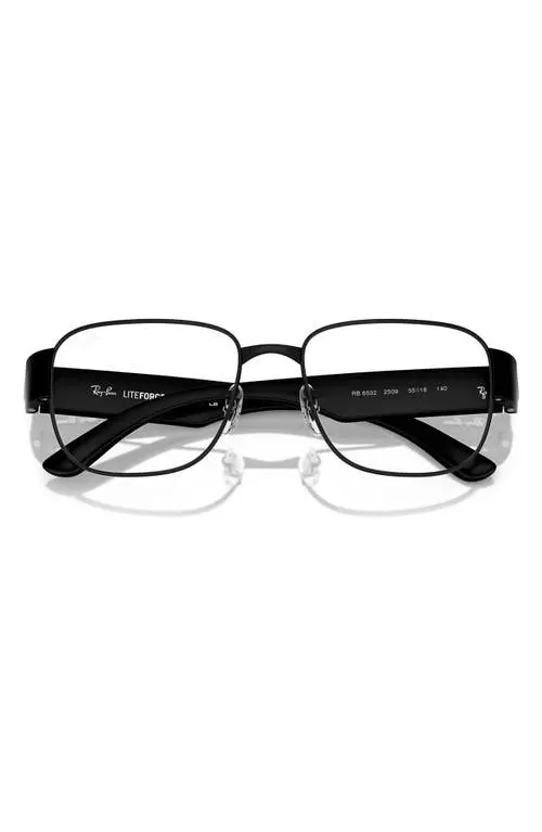Ray-ban 55mm Square Optical Glasses