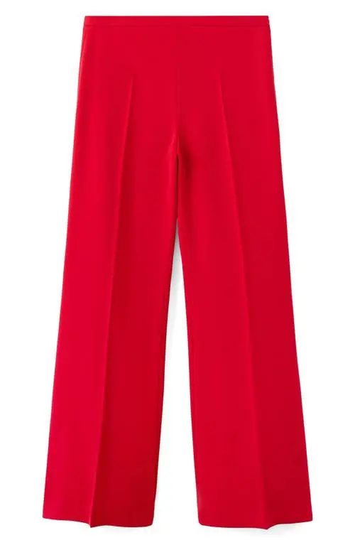 Mango High-waist Wide Leg Pants