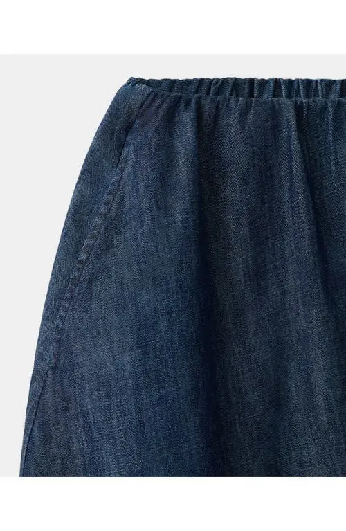 Mango Denim Midi Skirt