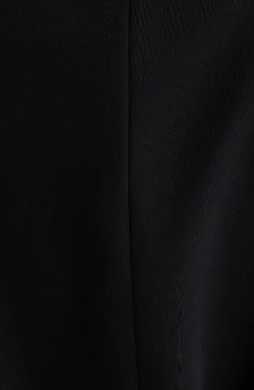 Mango Fitted Tie Blazer - Black