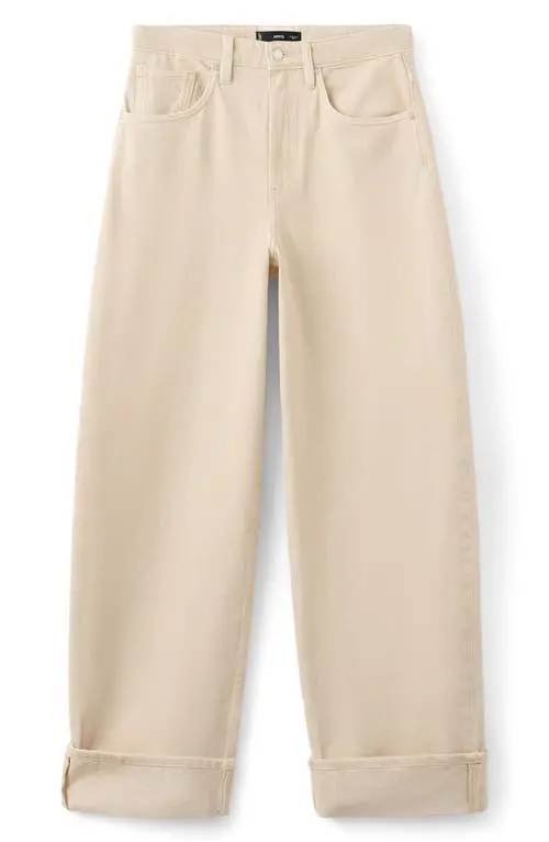 Mango Cuffed Balloon Jeans - Vanilla