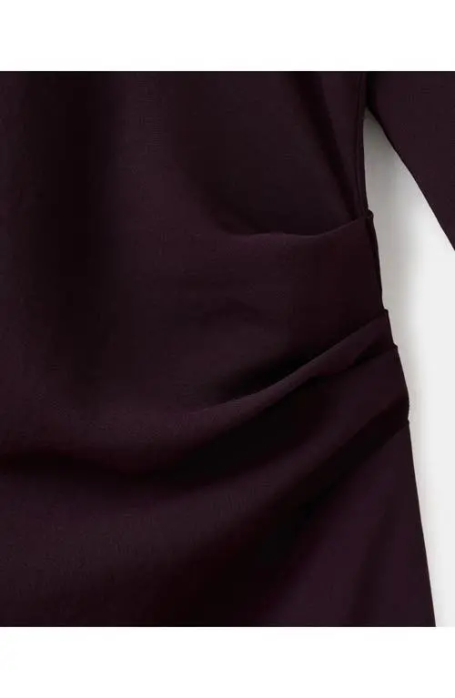 Mango Ruched Minidress