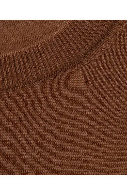Mango Knot Detail Crewneck Sweater