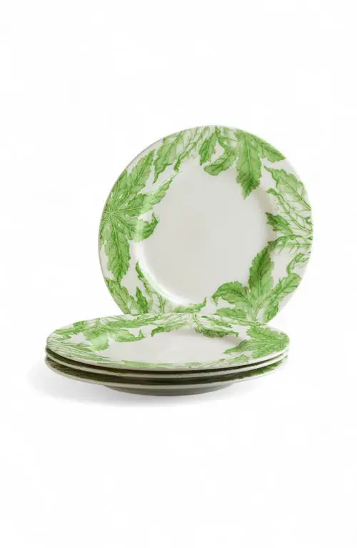 CASKATA Freya Rimmed Dinner Plateporcelainset 4