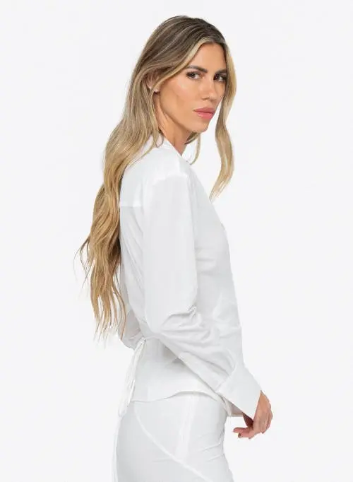 JBQ Aurora Wrap Blouse