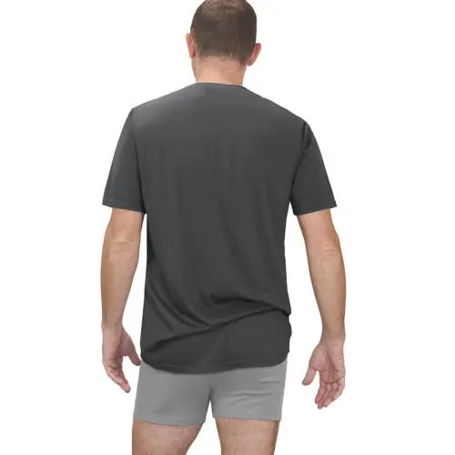 CITY THREADS USA-MADE Soft 100% Organic Cotton Boxer Briefs - Red