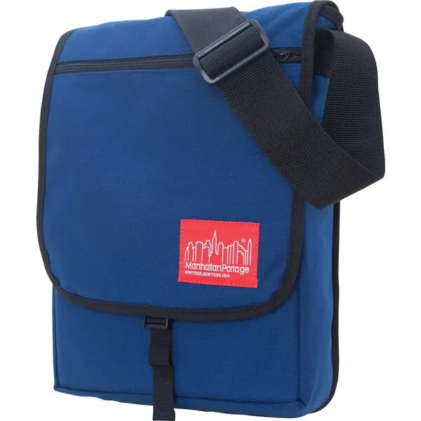 MANHATTAN PORTAGE Laptop Messenger Bag - Navy