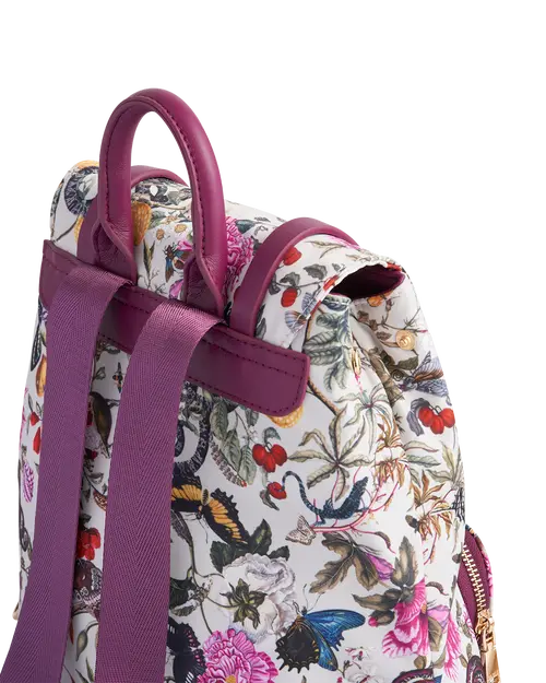 FABLE ENGLAND Floral Engravings Small Backpack