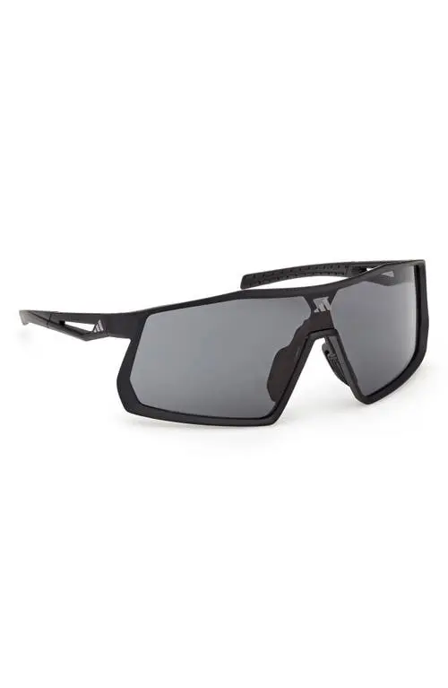 Adidas Sport Shield Sunglasses - Matte Black/smoke