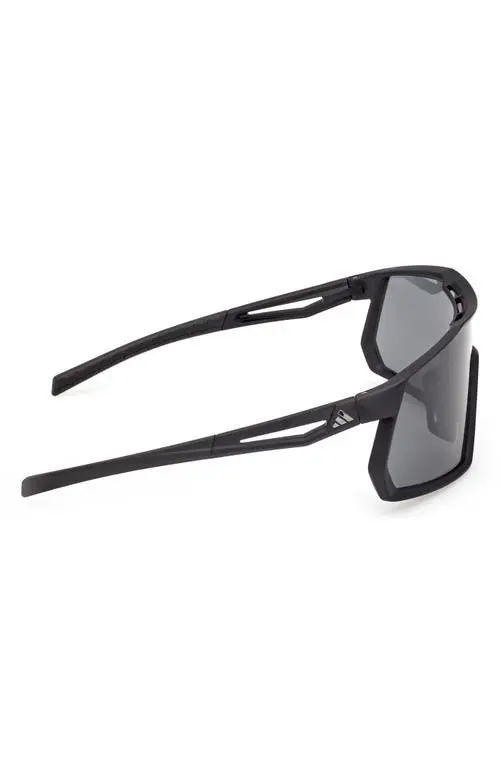 Adidas Sport Shield Sunglasses - Matte Black/smoke