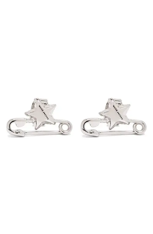 Marc Jacobs Safety Pin Stud Earrings