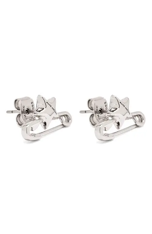 Marc Jacobs Safety Pin Stud Earrings