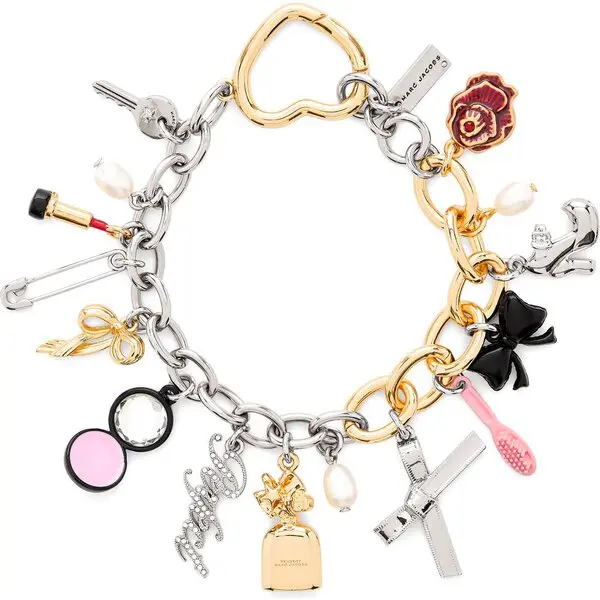 Marc Jacobs Perfect Charm Bracelet - Silver/multi