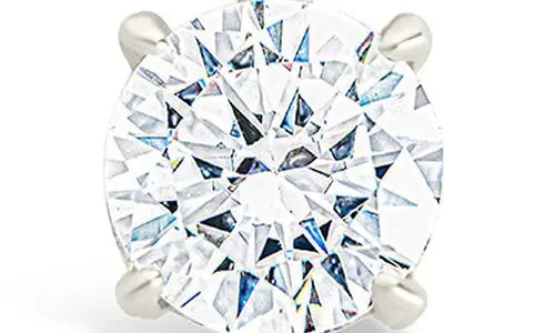 Sterling Forever Round Cubic Zirconia Pendant Necklace - Silver