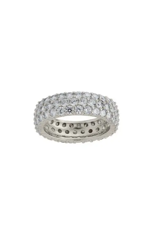 Sterling Forever Kate Cubic Zirconia Ring - Silver